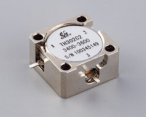 3.0 GHz to 7.0 GHz, 0.4 dB Insertion Loss, 20 dB Isolation, TAB Drop-in Series Isolator-TH302C2