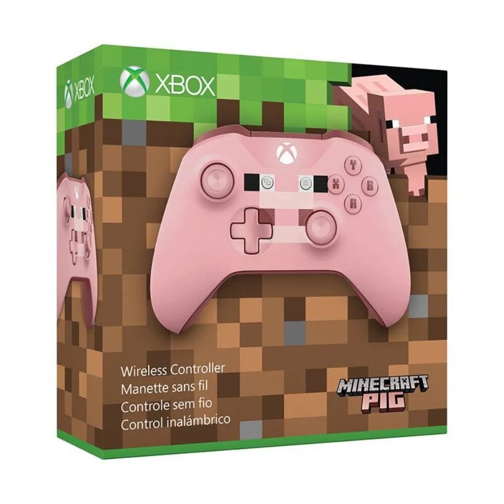 Xbox Контроллер : Minecraft Reube (свинья) Беспроводной Поддерживает Windows 10/11