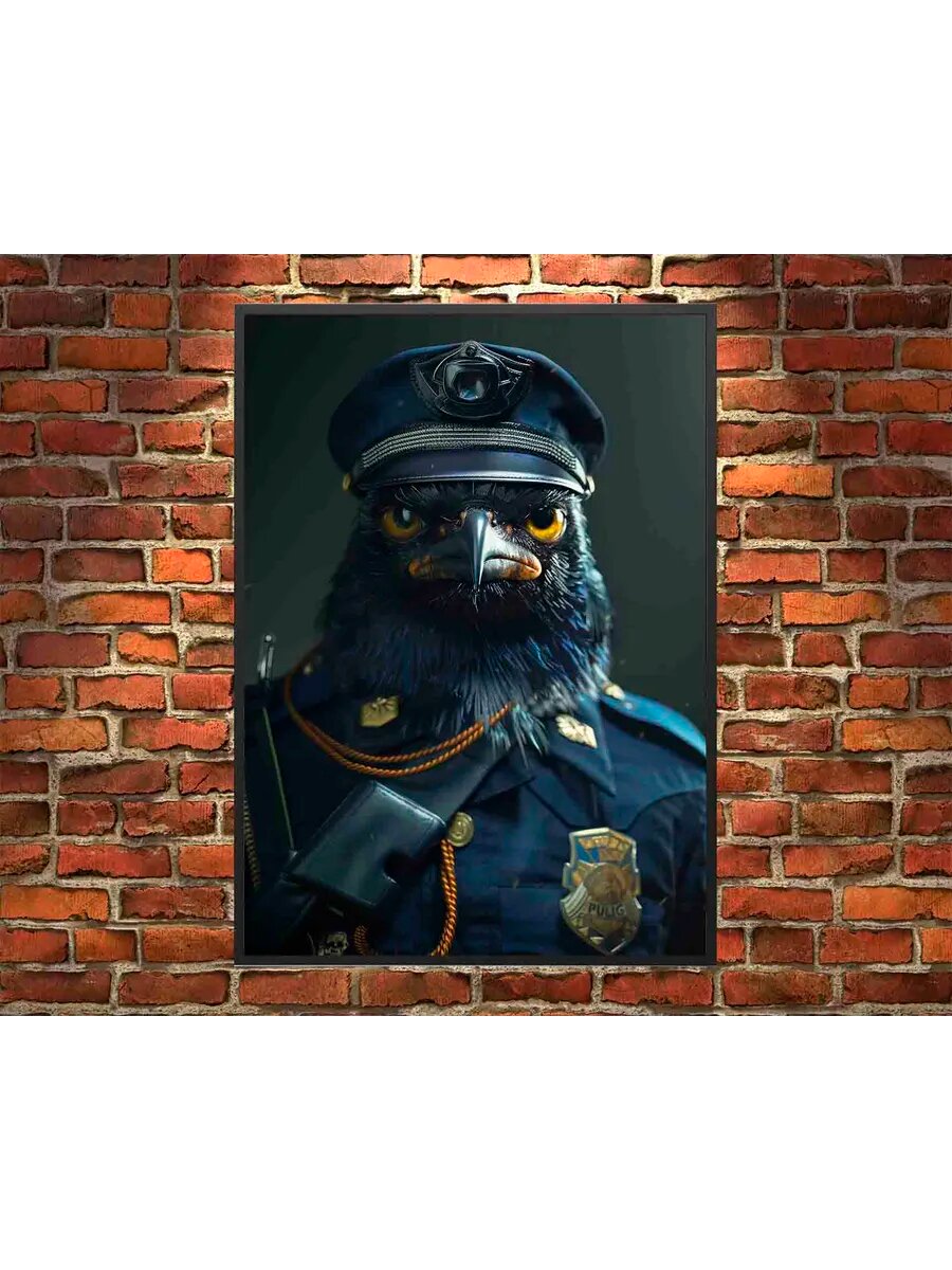 Майна Берд Полицейский 2, Плакат 30x42см