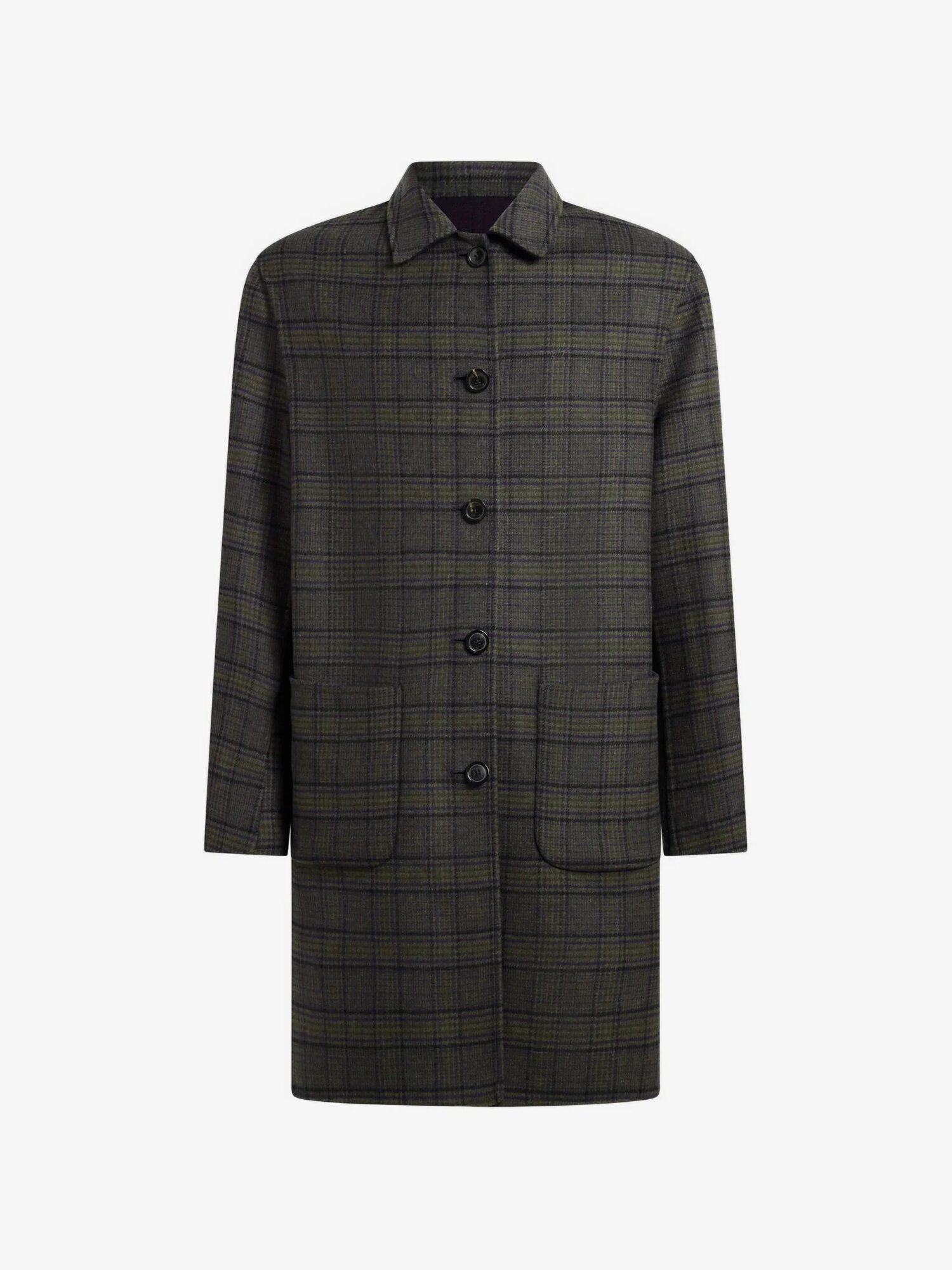 Пальто ETRO Reversible wool-blend coat, размер 54 — фото 1