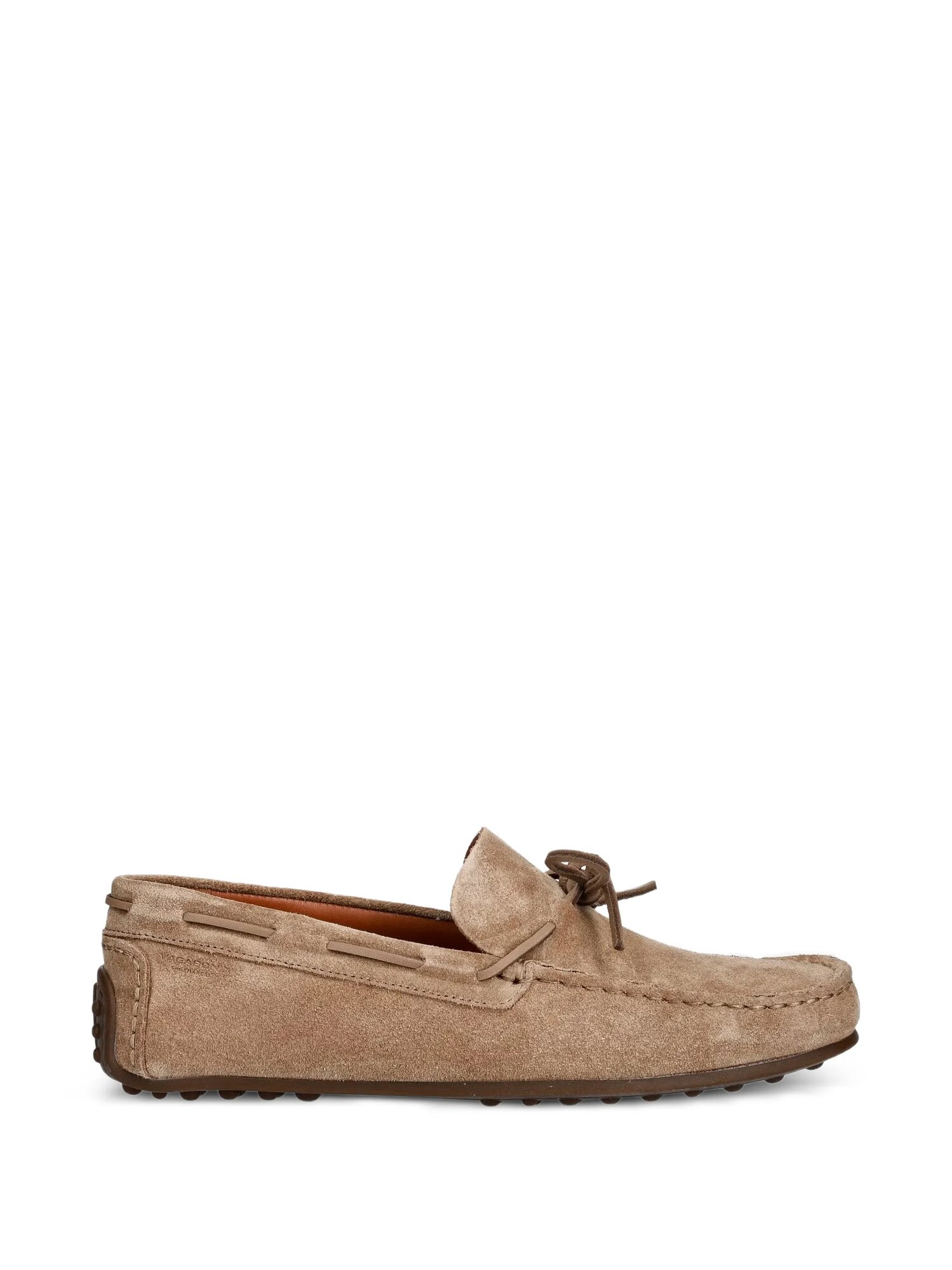 Лоферы Larissa bow-detail suede loafers