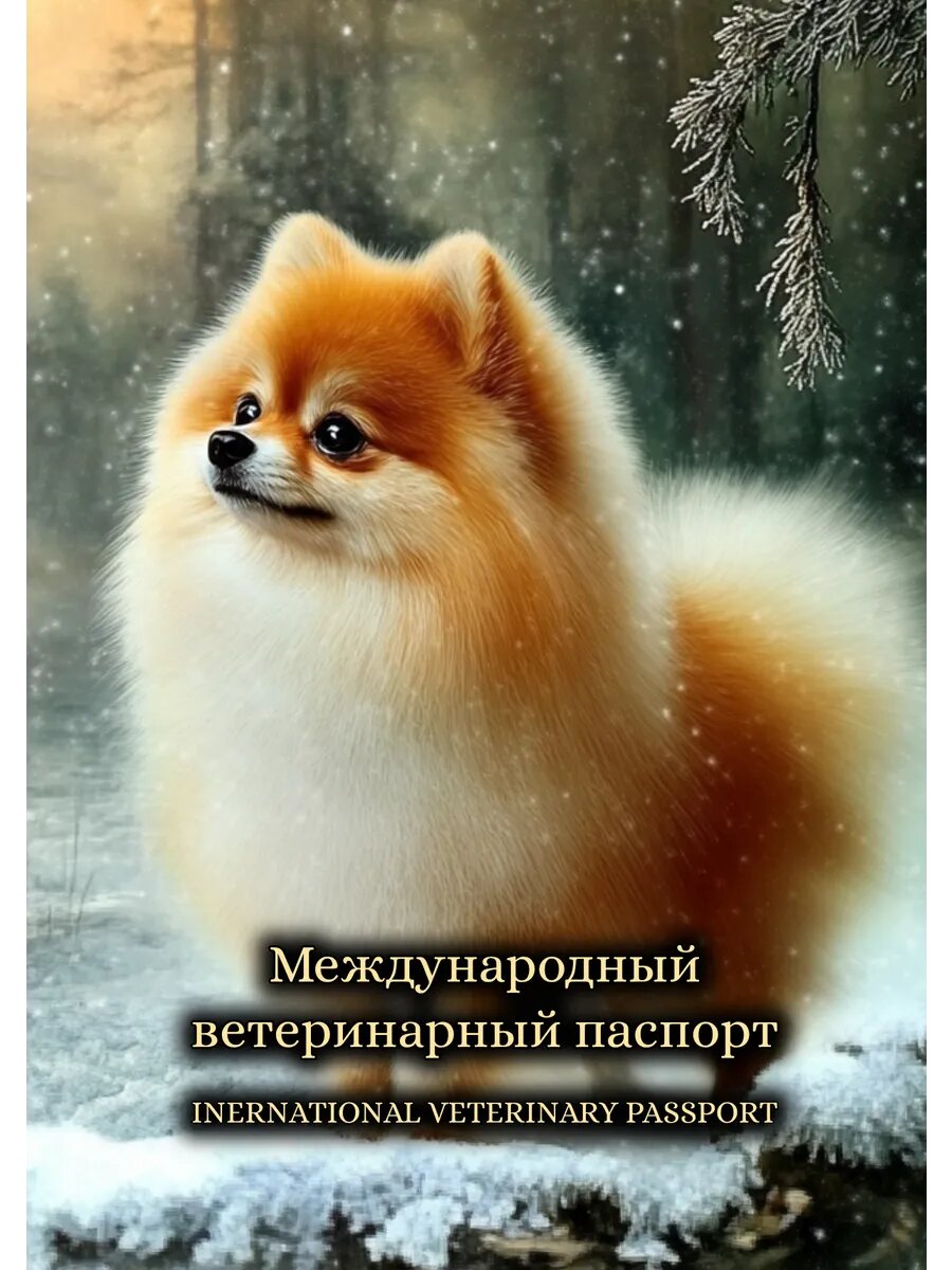 Международный ветеринарный паспорт с аудио-записью