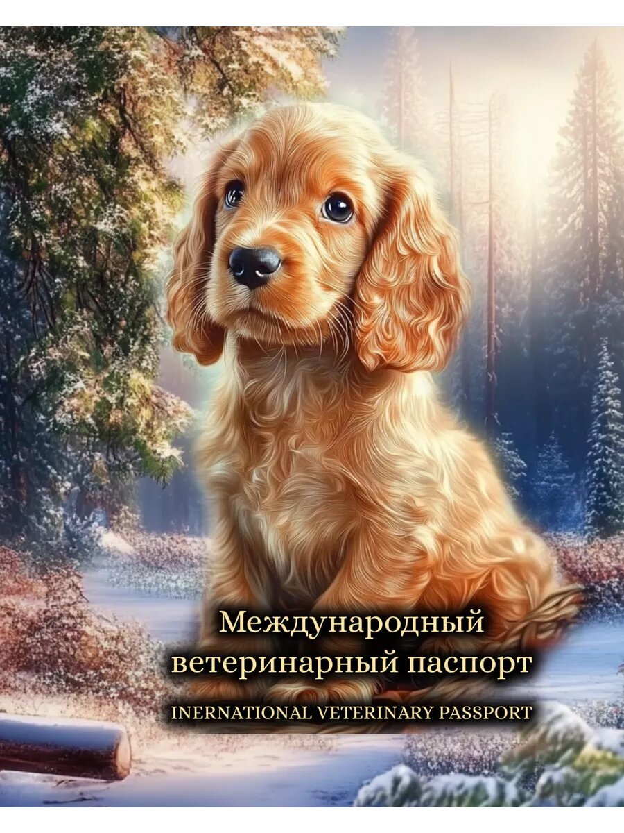 Международный ветеринарный паспорт ветпаспорт кокер спаниель