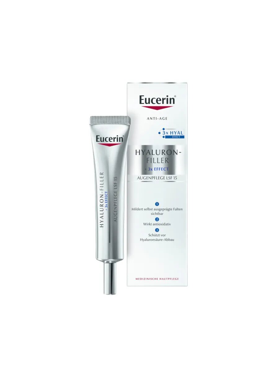 Eucerin Hyaluron-Filler Крем для ухода за кожей вокруг глаз