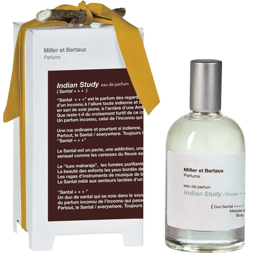 Eau de parfum унисекс Miller Et Bertaux Indian Study Santal 100 мл - Индиан Стади Сандал