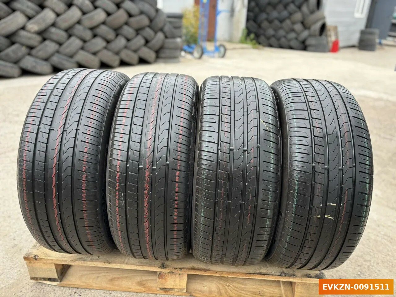 Комплект (4 шт) летних БУ шин Pirelli Scorpion Verde 255/50 R19 15% износ 7607065359