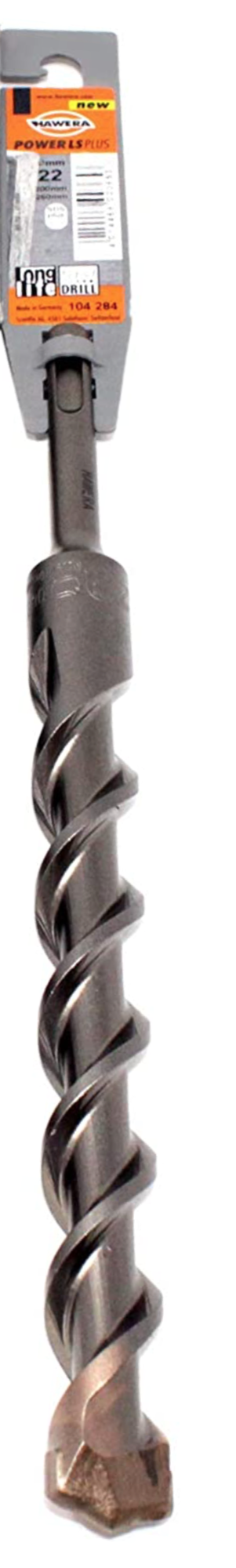 Сверло PowerLS-plus по бетону (22x200/250 мм; SDS-plus) HAWERA F00Y104284