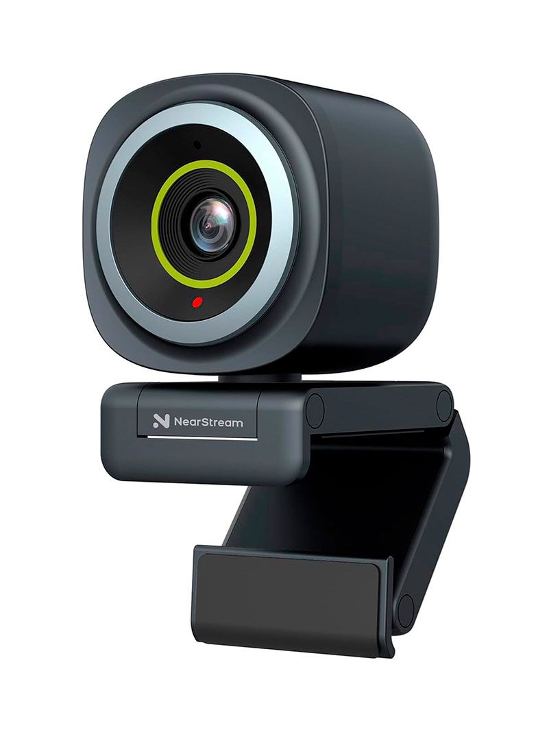 Веб-камера 4K 30p с AI-кадрированием, автофокусом и шумоподавлением для видеоконференций