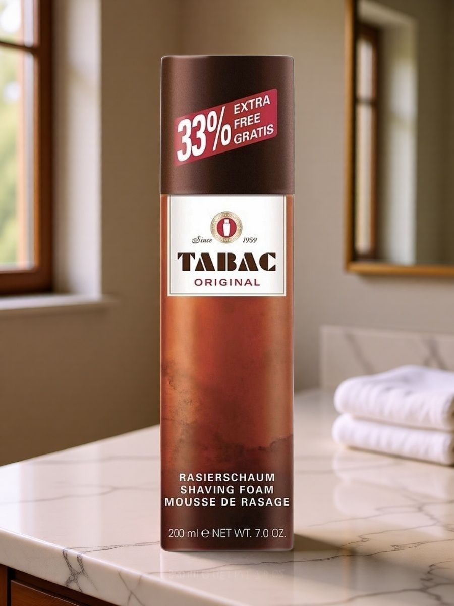 TABAC ORIGINAL Пена для бритья SHAVING FOAM, 200 мл