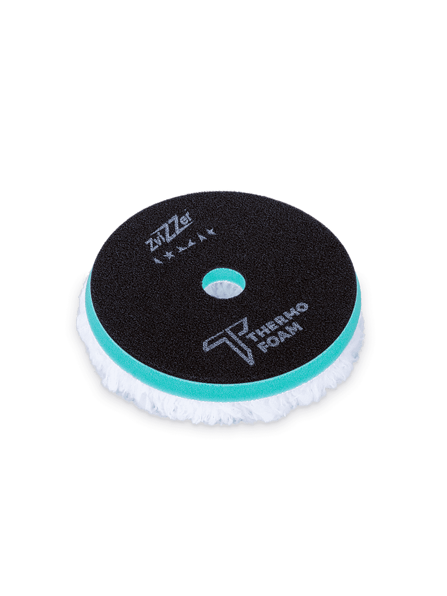 ZviZZer 160/20/150 THERMO WOOL - Круг из натурального меха на твёрдом Thermo поролоне 1шт
