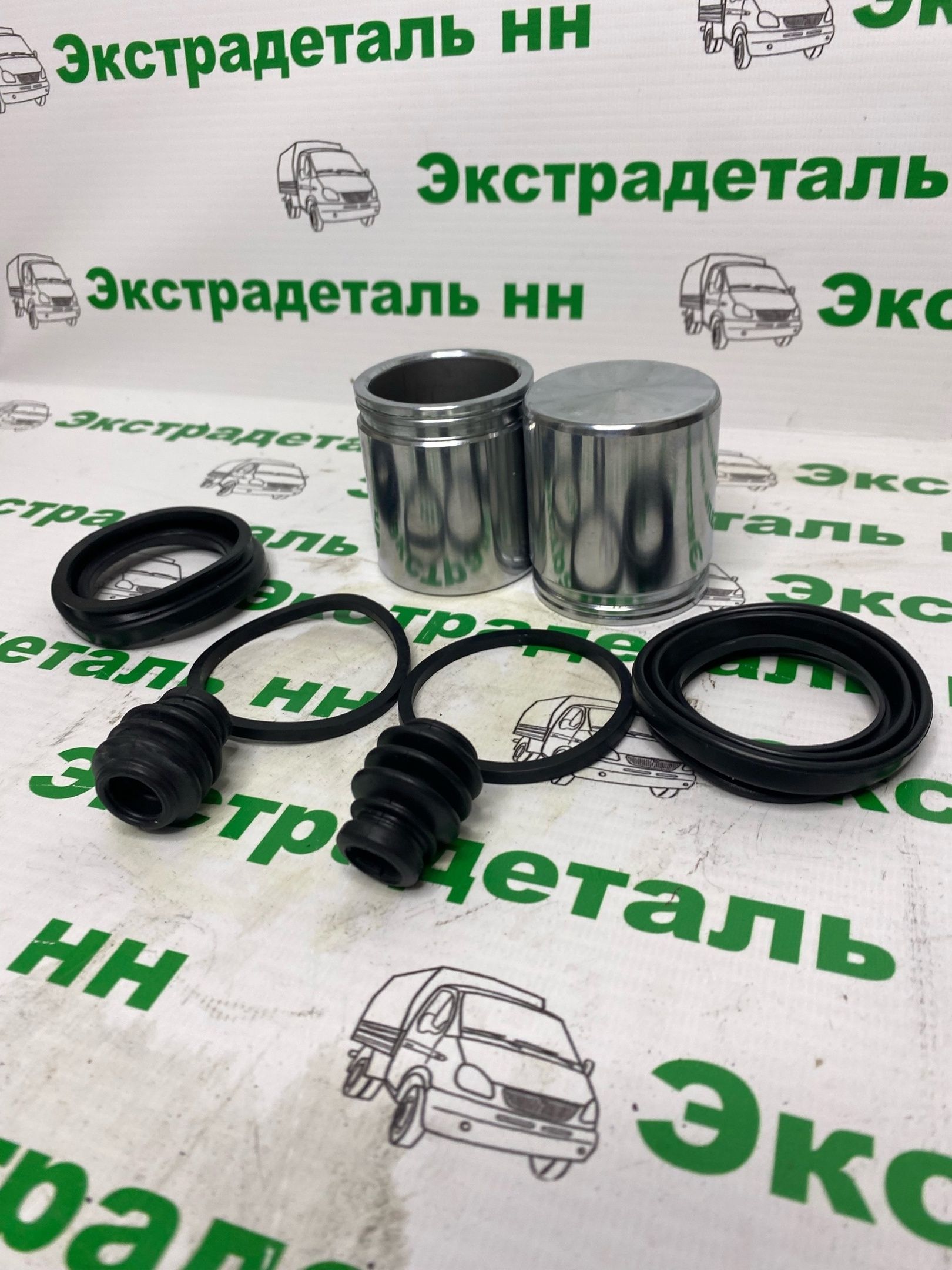Ремкомплект переднего суппорта для а/м газели-некст (пыльники, поршни)