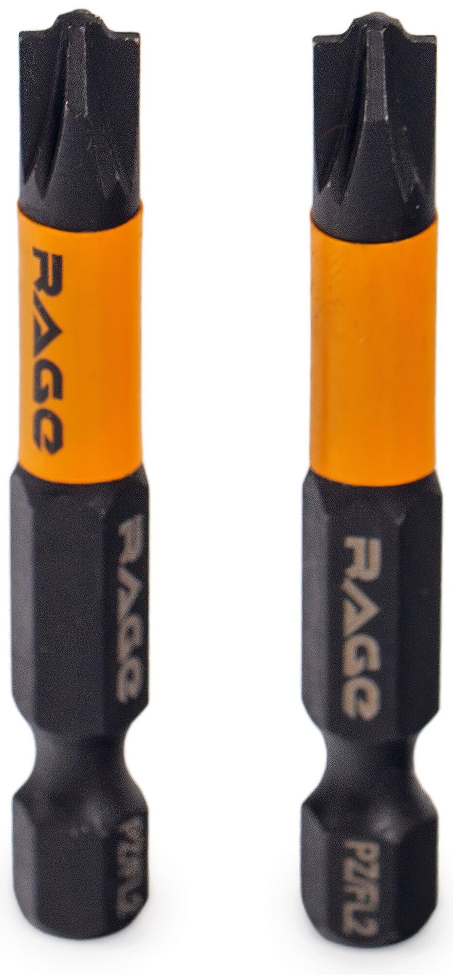 Бита магнитная Rage 554139 PZ/FL2 x50 мм, 2 шт.