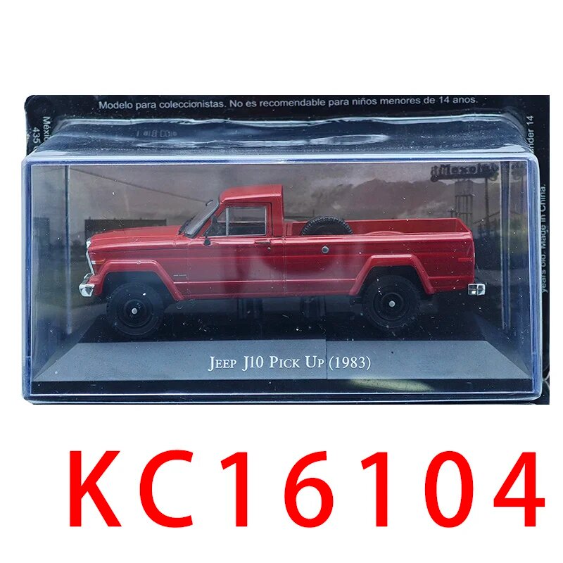 WELLY Масштабная модель автомобиля JEEP J10 1983 года 1:43