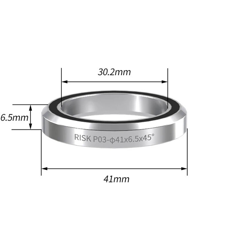Велосипедный подшипник каретки RISK P03, 41mm