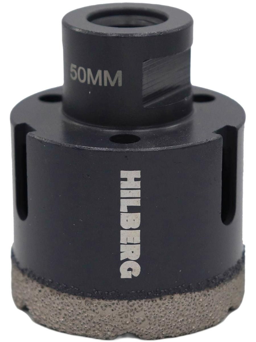 Коронка алмазная 50 мм Hilberg Super Hard M14