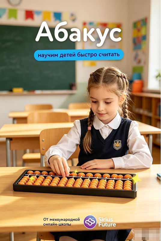 15-разрядные счеты Абакус Соробан для занятий ментальной арифметикой