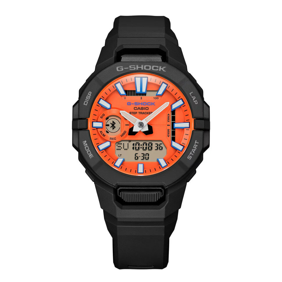 CASIO G-Shock, черный, оранжевый — фото 1