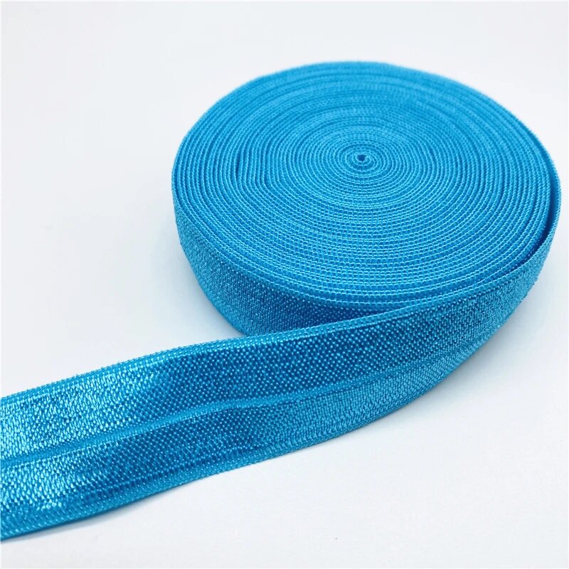 Эластичная лента из спандекса RYFDBMauve 5 ярдов 25 мм Синий, SkyBlue, 2yards
