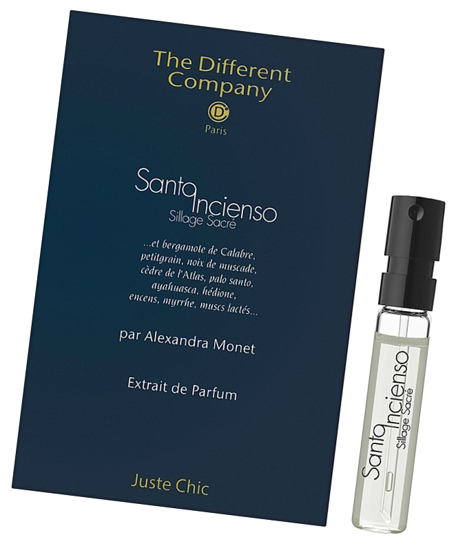 The Different Company Santo Incienso Sillage Sacre 2 мл миниатюра для мужчин и женщин - Дифферент Компани Санто Инсьенсо