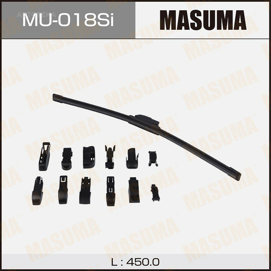 Дворник силиконовый 18 крюк (450мм) MASUMA MU018SI