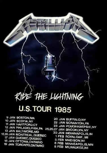 Алмазная мозаика "Рок группа Metallica " 40х50,