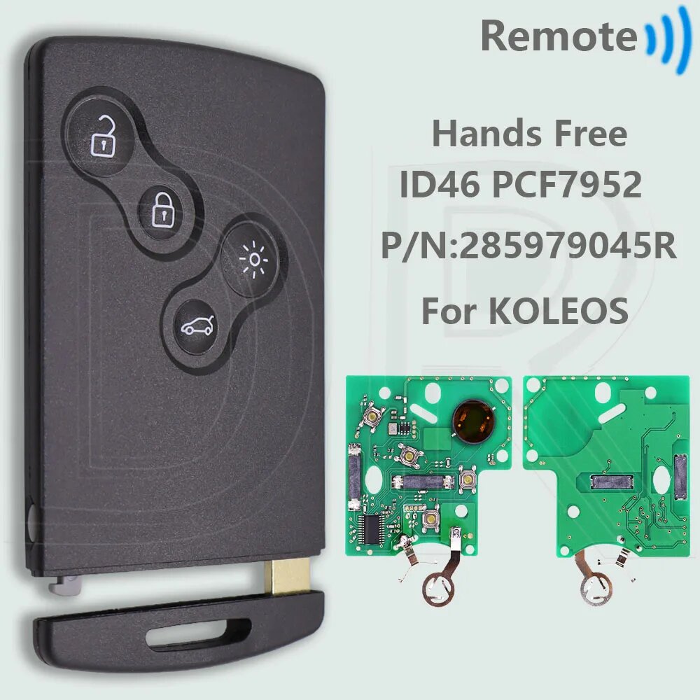 Автомобильный ключ KOLEOS Hands Free ID46 PCF7952