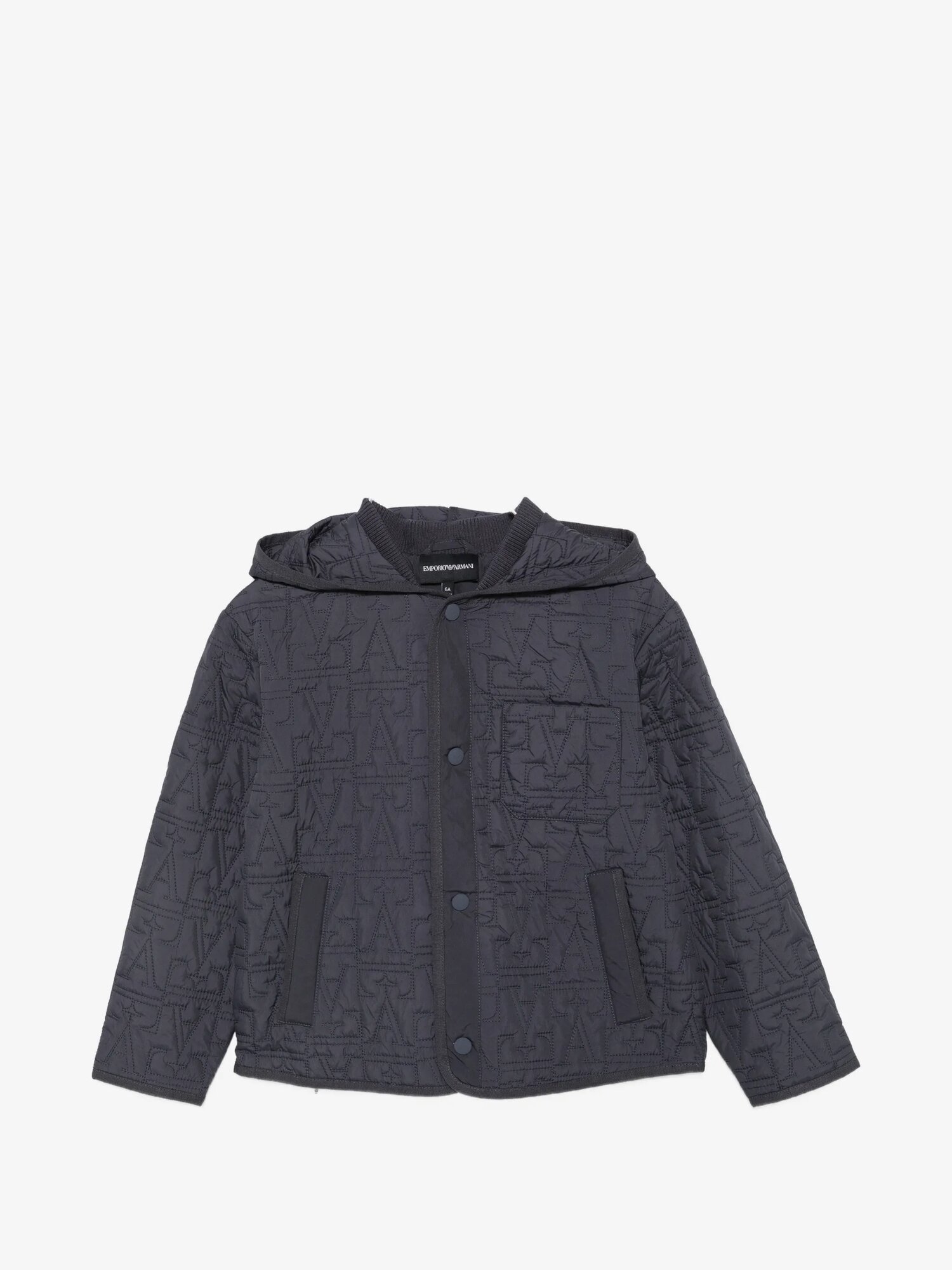 Куртка Logo-quilted hooded jacket