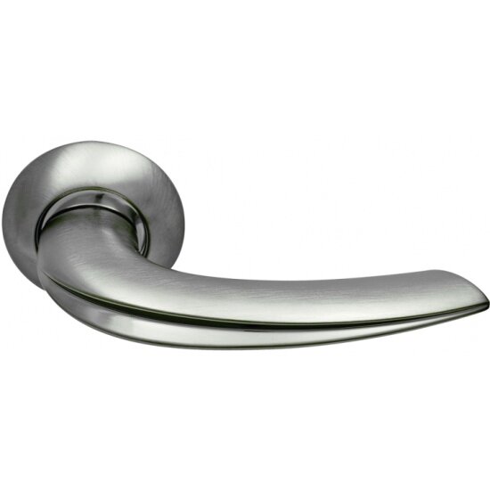 Дверная ручка Archie SILLUR ESPLENDOR 120 S. CHROME/P. CHROME, хром мат./хром