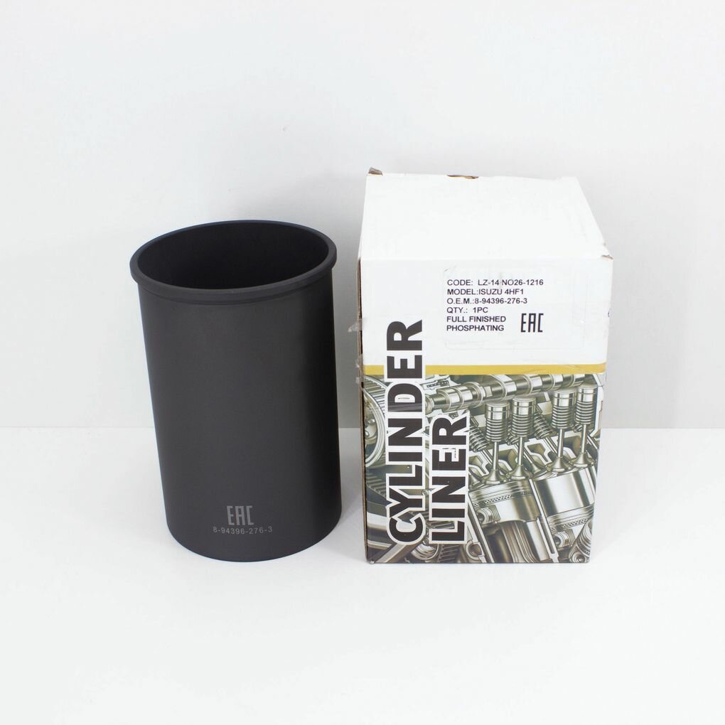 Гильзы поршневые ISUZU ELF 4HF1, хонингованные, ZEVS (1 штука) (диаметр 112, длина 180) (фосфатированные)