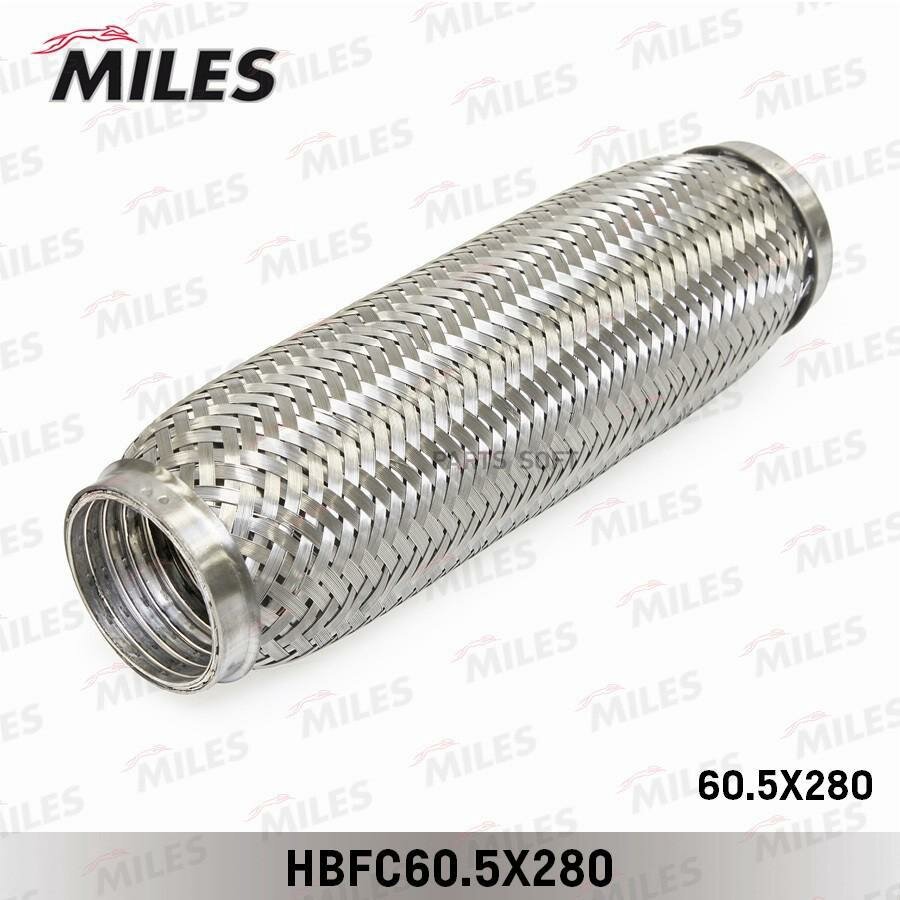 HBFC605X280 MILES Труба гофрированная универсальная 60.5X280 усиленная