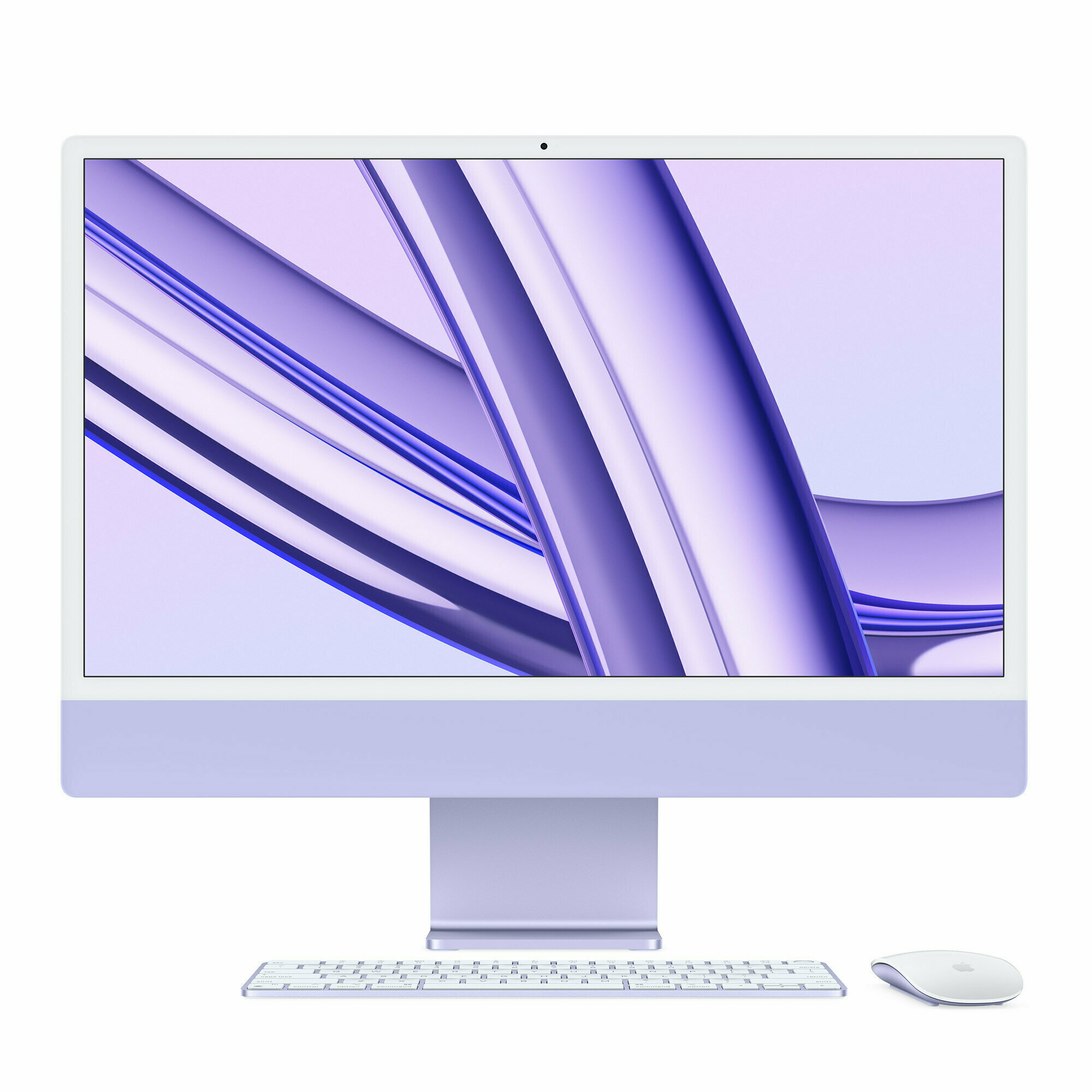 Моноблок Apple iMac 24" 4.5K Retina, Apple M1 8C CPU, 8C GPU, 16GB, 256GB SSD, Purple Фиолетовый