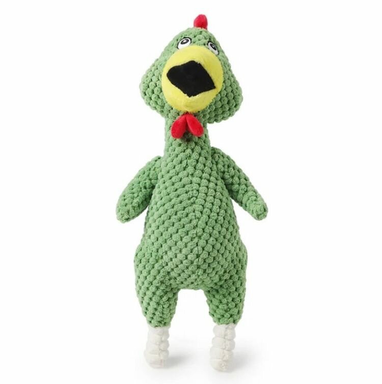 Игрушки для собак и кошек Зеленая курочка