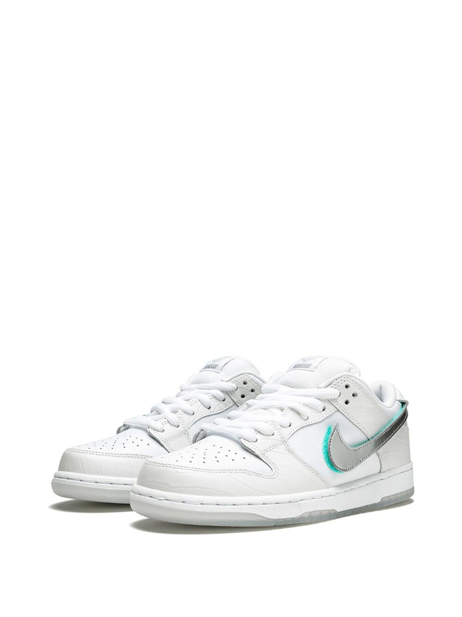 Кроссовки NIKE Dunk Low Pro OG QS, размер 6.5 US, белый — фото 1