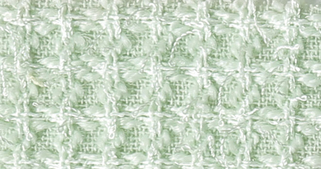 Ткань Xiaoxiangfeng, шерстяной твид, 25% шерсть/75% полиэстер, светло-зелёная, 150см