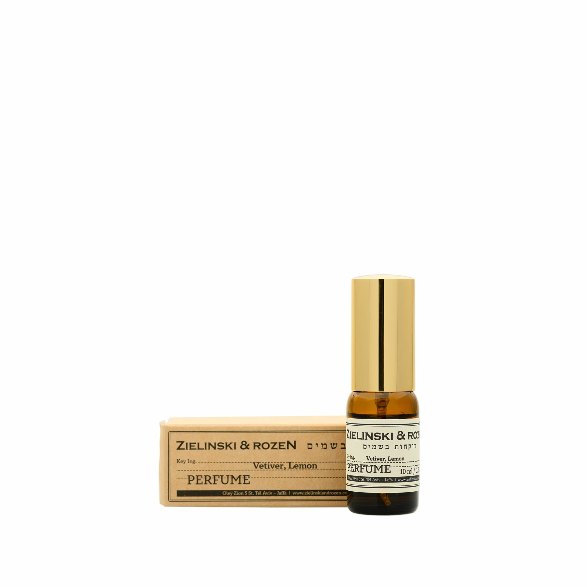 Zielinski&Rozen Духи концентрированные Ветивер, Лимон (10мл)