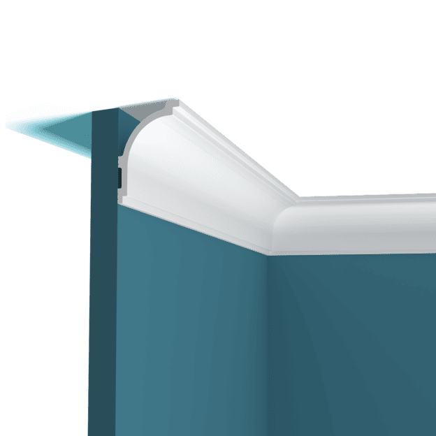 Карниз Потолочный Perfect Plus P143 Д200xВ9xШ6.5см / Перфект Плюс.