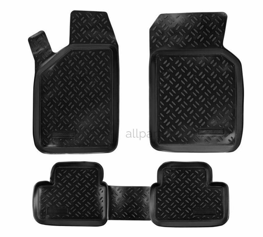 AIRLINE ACM-PS-12 Ковры для ВАЗ 2108-099 ВАЗ 2113-15 4 шт. выс. борт ТЭП черн. (ACM-PS-12)