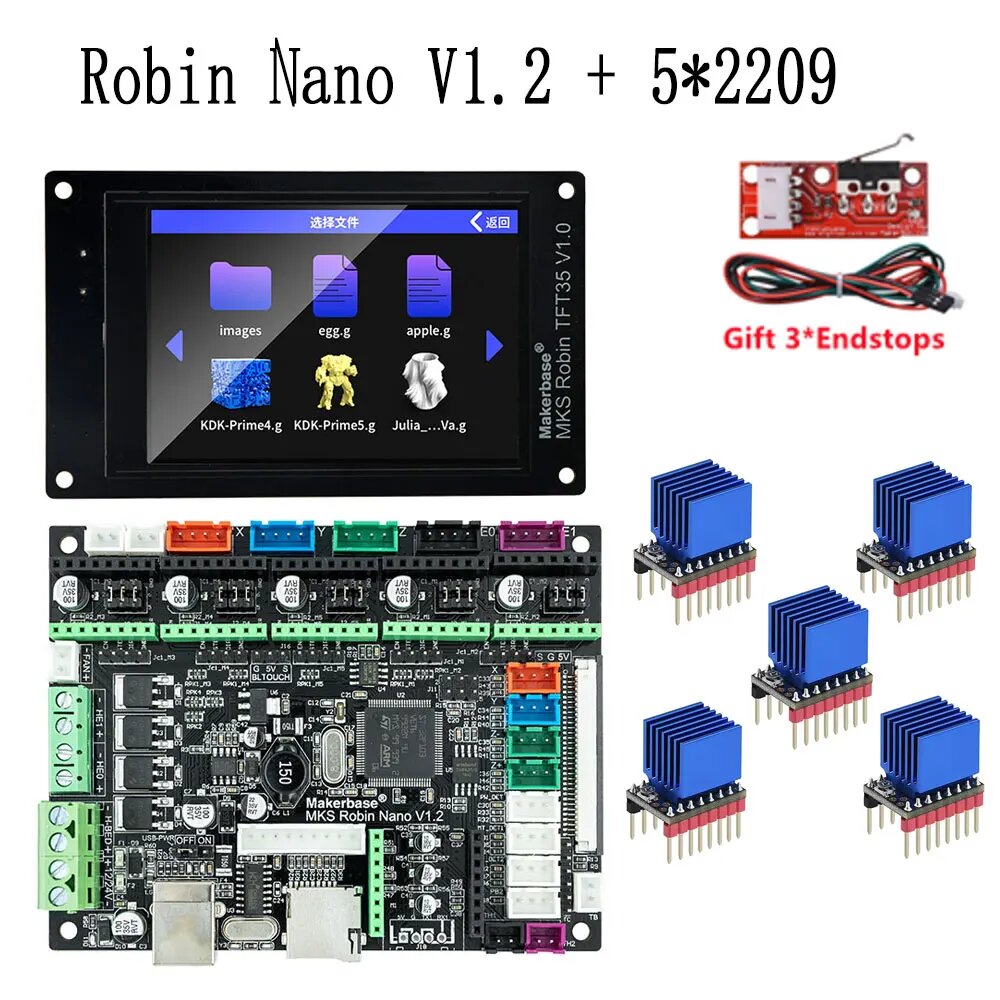 Материнская плата TWO TREES MKS Robin Nano V3 Robin nano V1-kit6