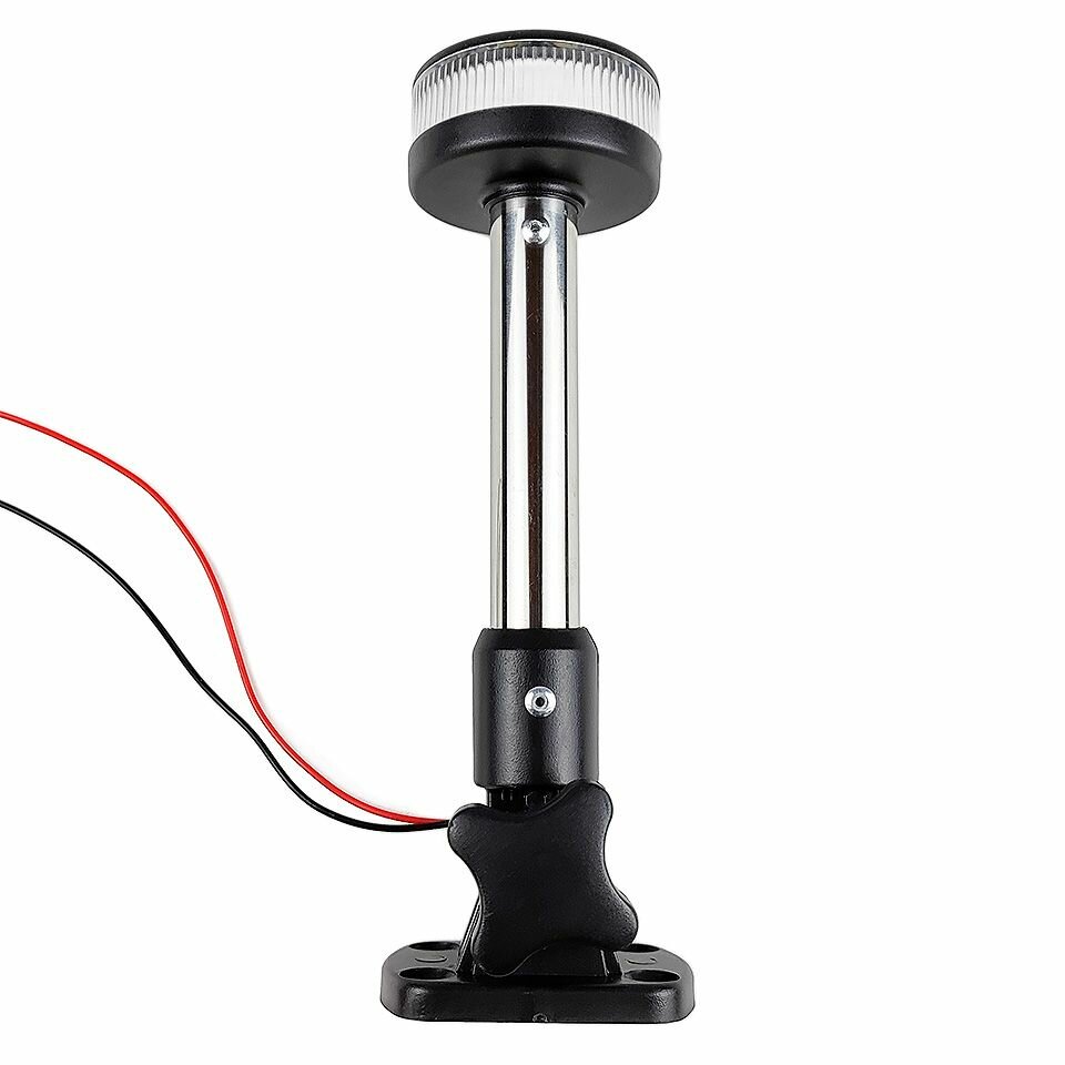 Огонь клотиковый светодиодный на стойке 205 мм, 12 В, 1,5 Вт (10269224)