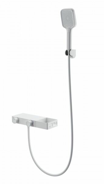 Смеситель для ванны с душем и термостатом Wonzon&Woghand, Белый матовый