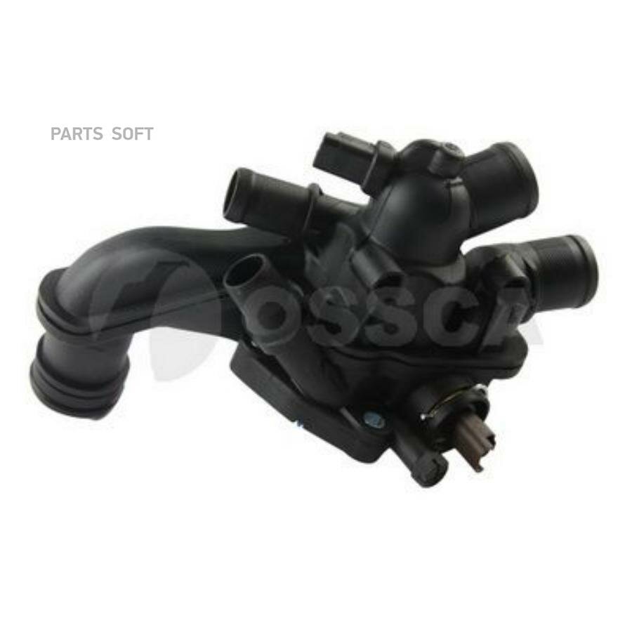 20744 OSSCA Корпус термостата в сборе / CITROEN Berlingo, C3 II, C3 Picasso, C4 Grand Picasso, C4 I/II, DS3, DS4, PEUGEOT 2008,207,208,3008,308,5008,508, Partner 1.4/1.6 07~