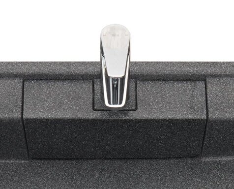 Крышка выпуска раковины AQUATON Рейн графит 1A721235RW210