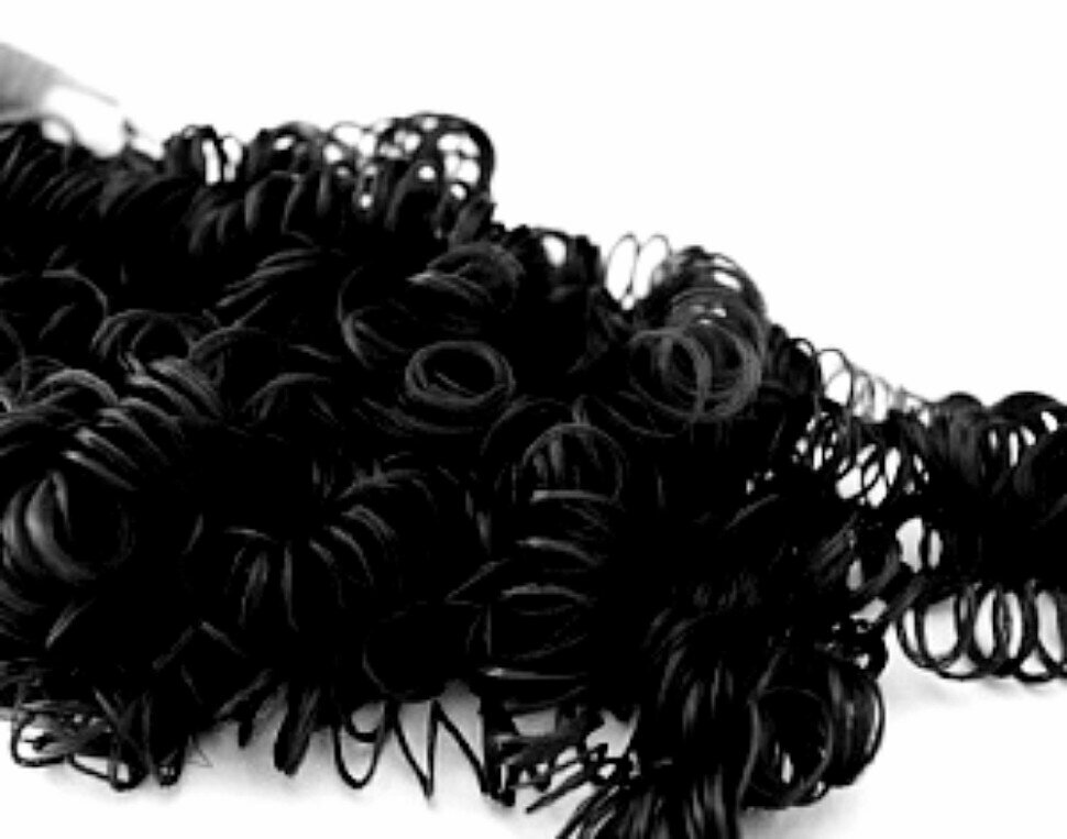 Совушка #22447/черн. Волосы кудряшки, 180 см