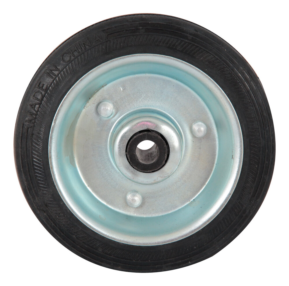 Колесо для садовой тачки Рыжий кот металлическое, резина, 100 мм