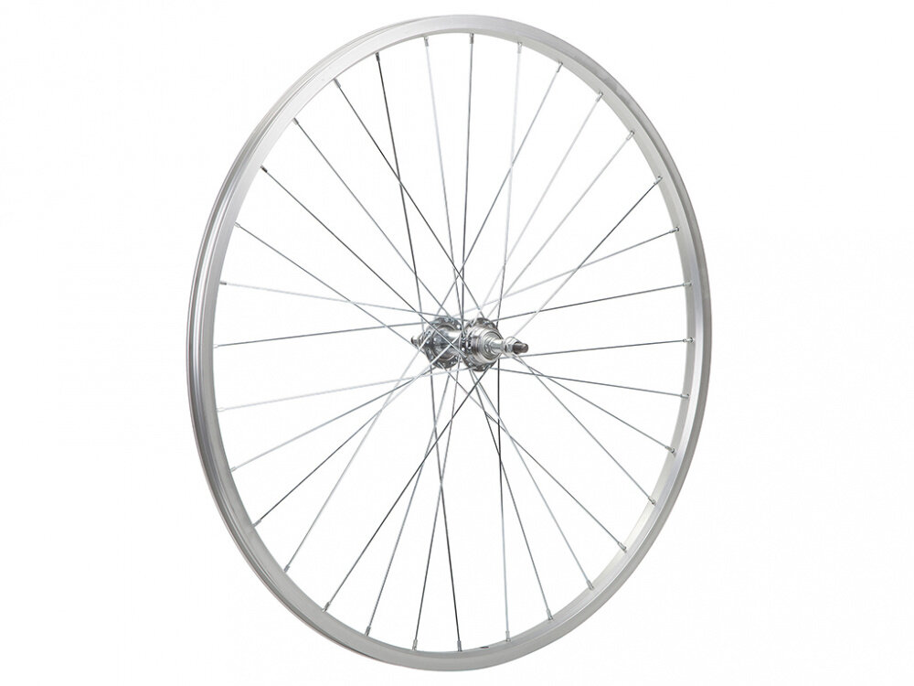 Колесо велосипеда 20 AL двустеночное заднее (Р-450), трещетка. v-brake