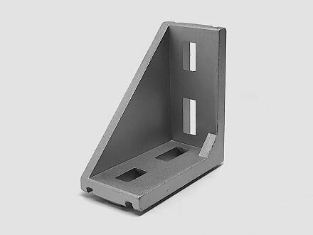 Угловой алюминиевый соединитель 40х80, паз 10 / 5шт / соберизавод