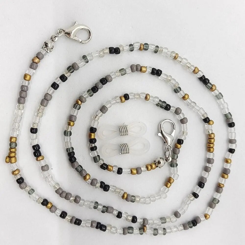 Искусственный жемчуг цепочка для очков 05-About 75cm