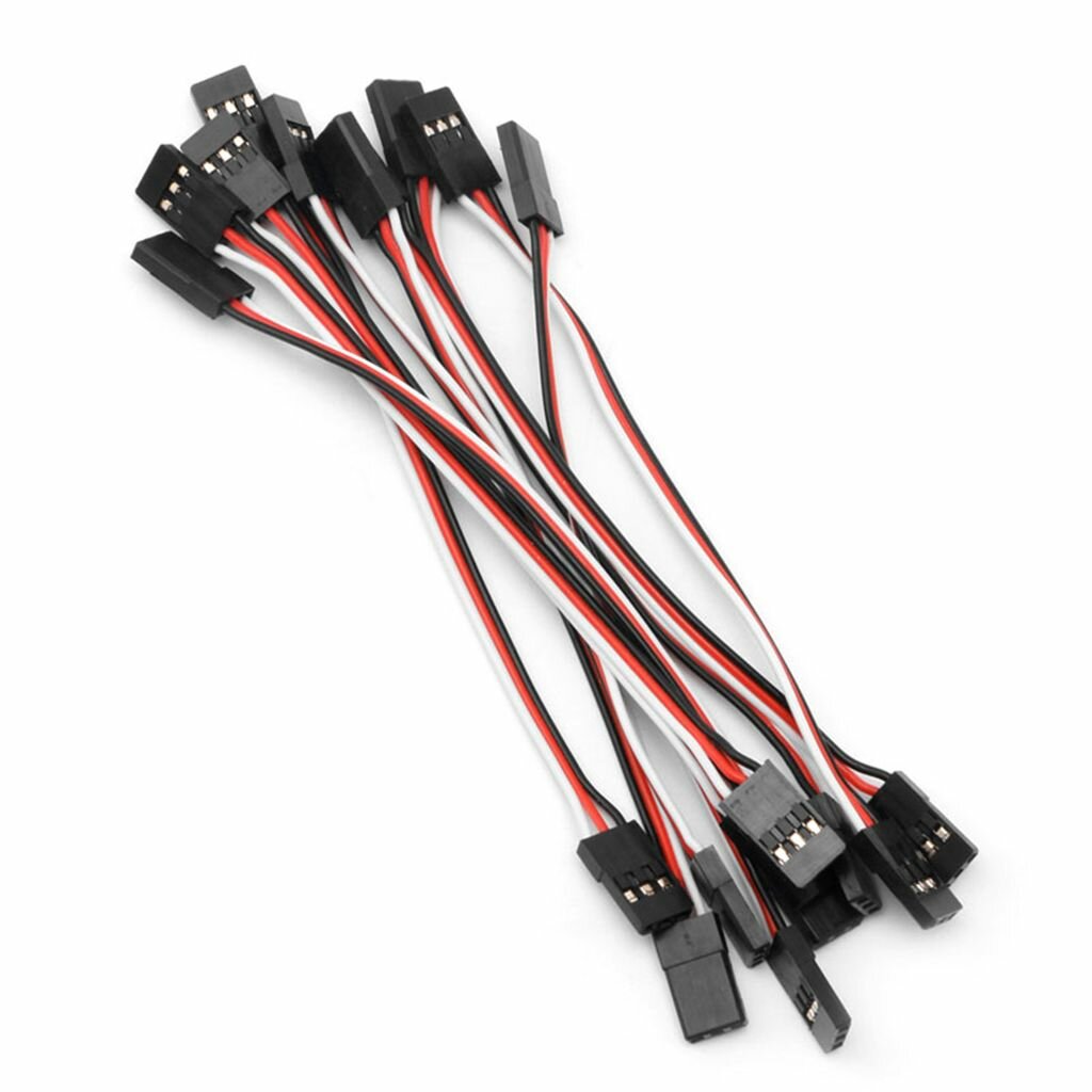 10 штук, удлинители длиной 100 мм от мужчины к мужчине, десять штук