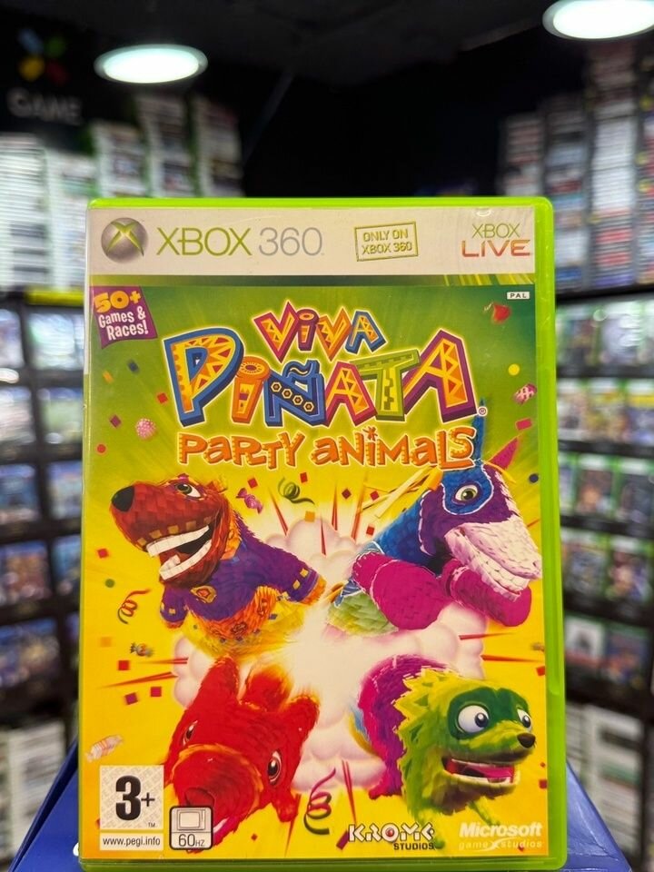 Игра Viva Pinata: Party Animals (Xbox 360) (Box)