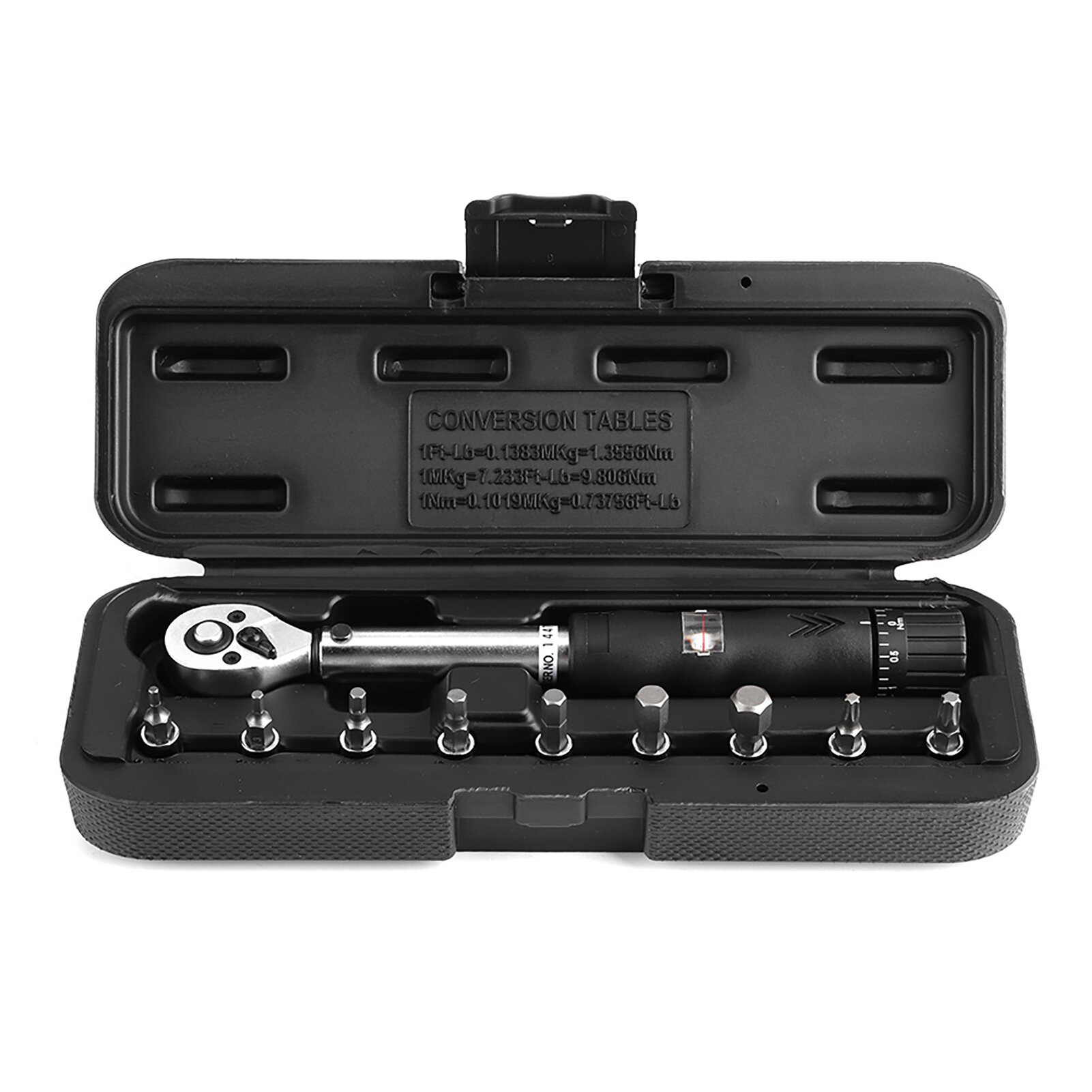 10 шт./компл. 214 Нм 1/4 регулируемый динамометрический ключ высокой точности с окном предустановки